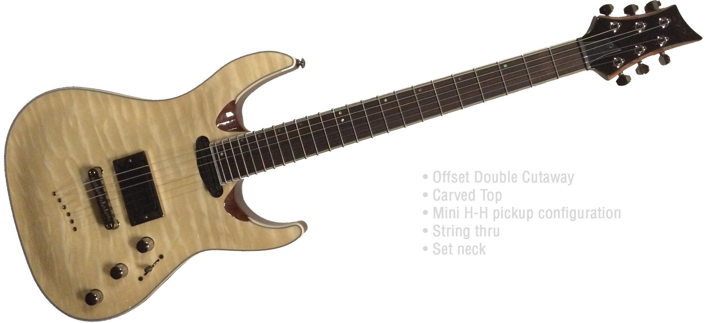 MD400-natural-test-angle-bullets - Mitchell Guitars