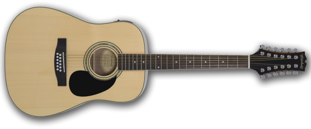 Mitchell D120S12E Dreadnought Solid-Top 12-String Aco-Electric Guitar